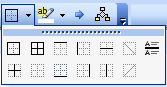 Using Borders in Word 2003 and earlier